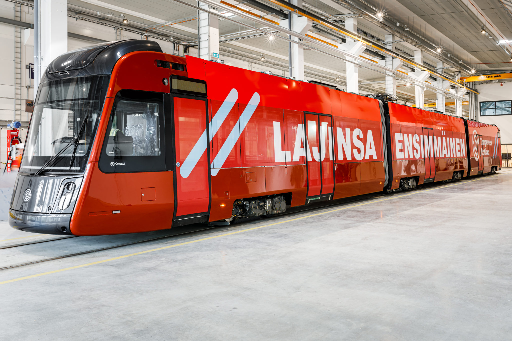 Tampere Tramway is the largest in the Nordic countries and designed in ...