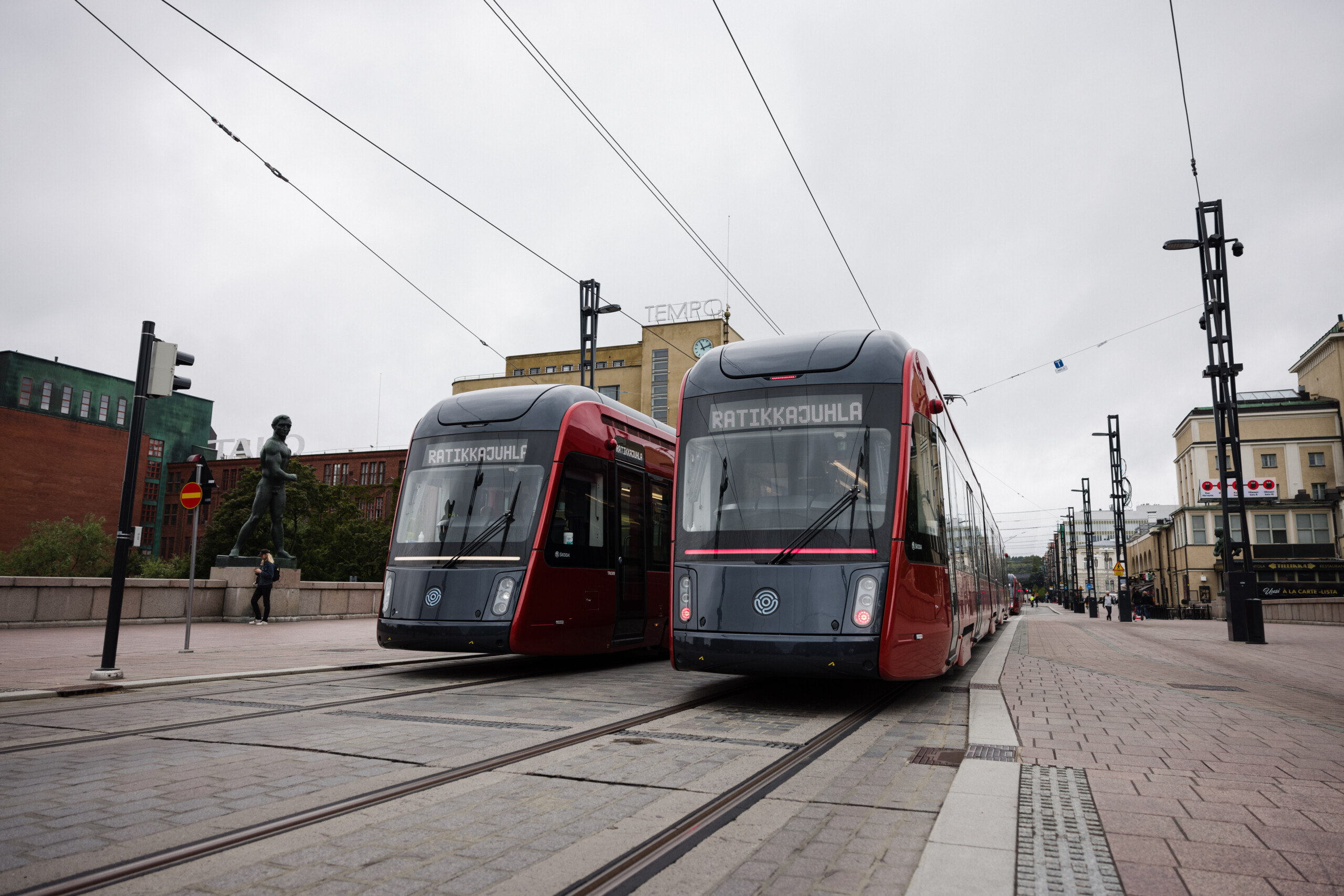 Tampereen Ratikan liikennöinnin aloitus kiinnosti mediaa | Tampereen ...