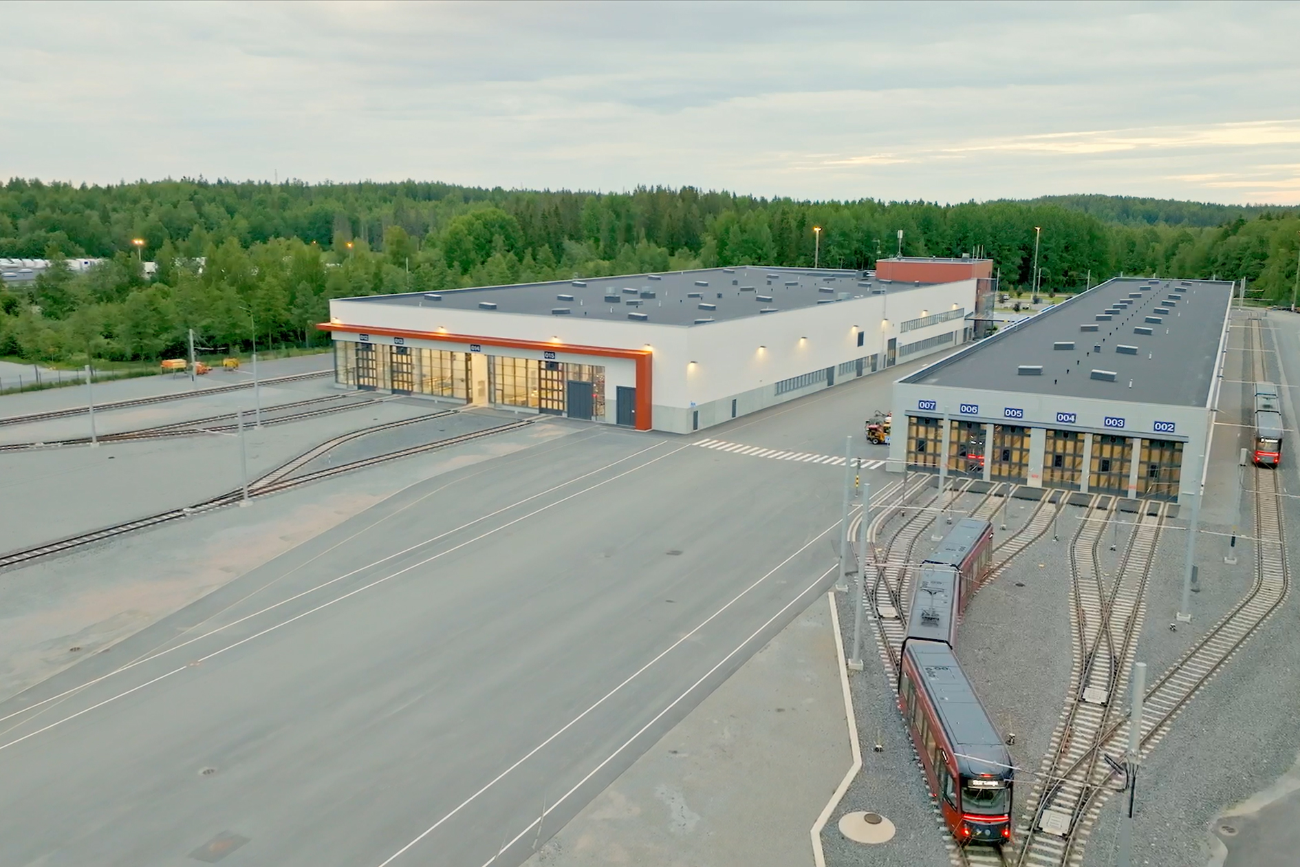 Ratikan varikko | Tampereen Ratikka