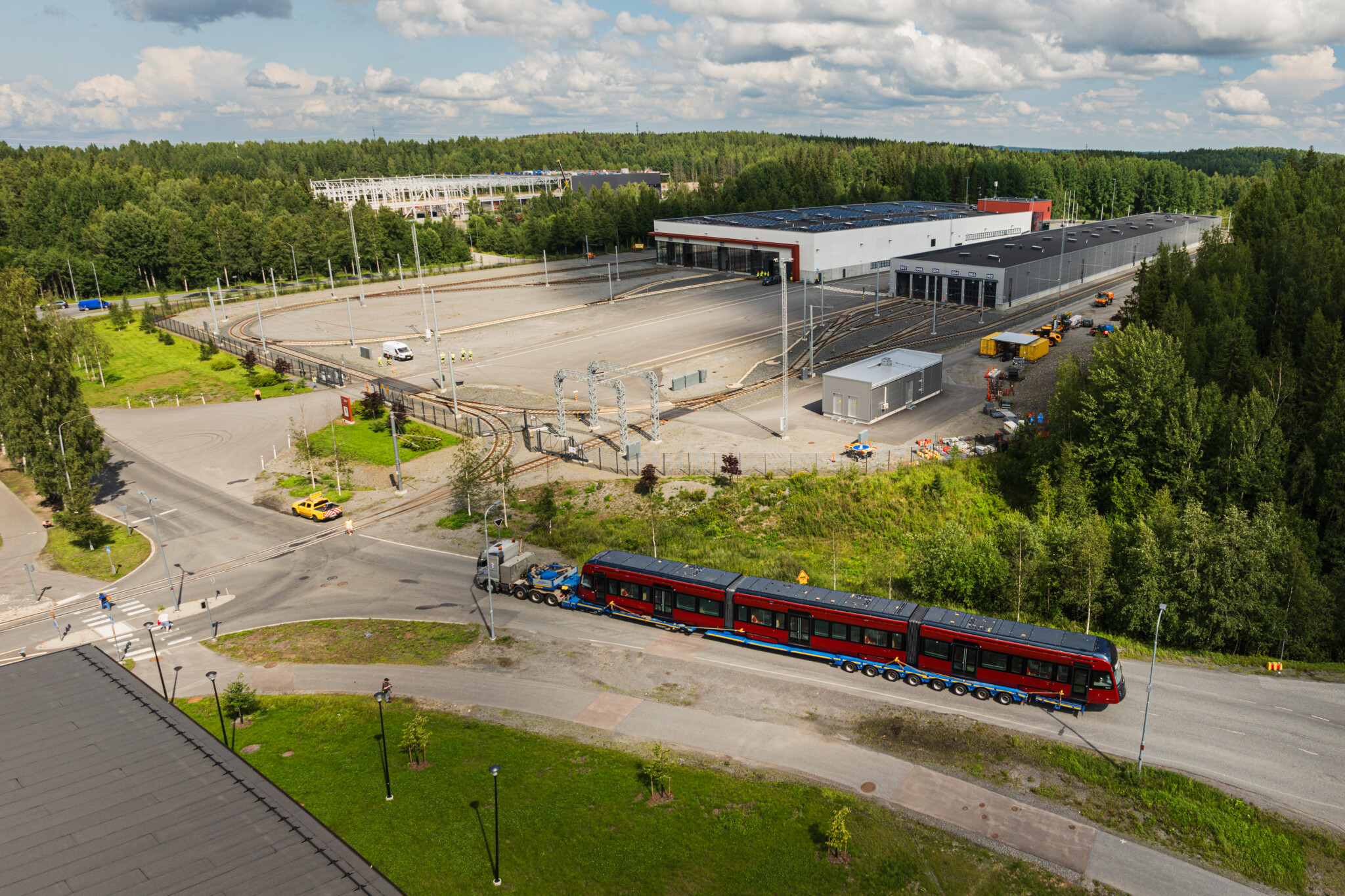 Tampereelle saapuu 23. raitiovaunu | Tampereen Ratikka